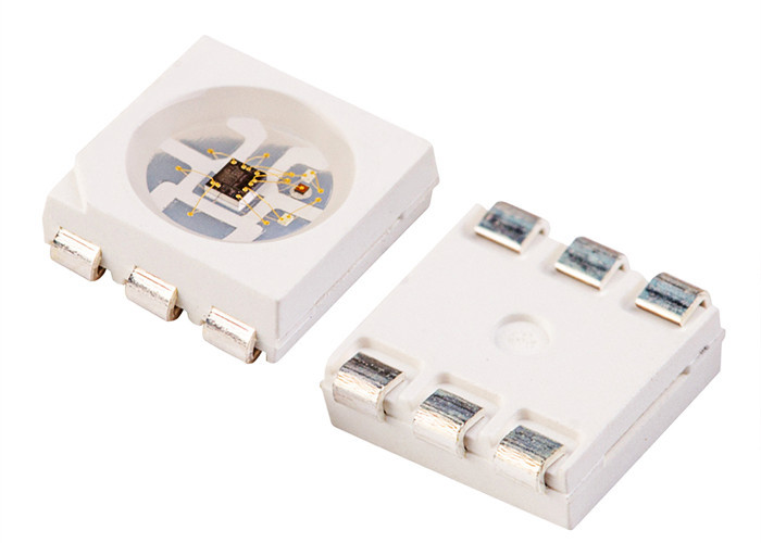 5050 IC에서 건축된 12mA 5V RGB SMD LED 다이오드는 지구를 위한 칩 WS2812 WS2812B SK6822 ...